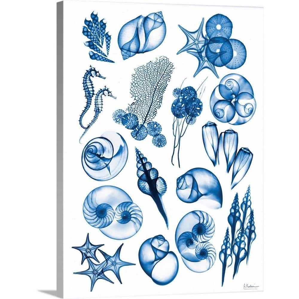 "Blue Sea" by Albert Koetsier Canvas Wall Art - Walmart.com