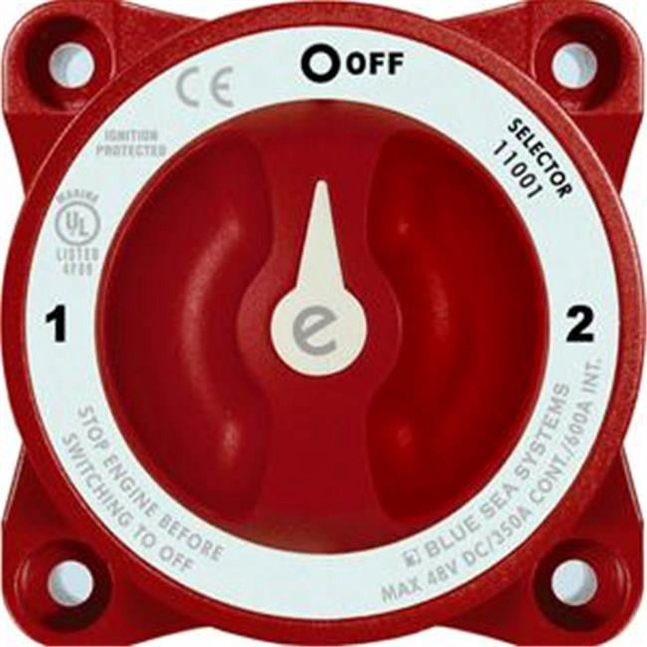 Blue Sea e - Series Battery Switch with Alternator Field Disconnect - 3 ...