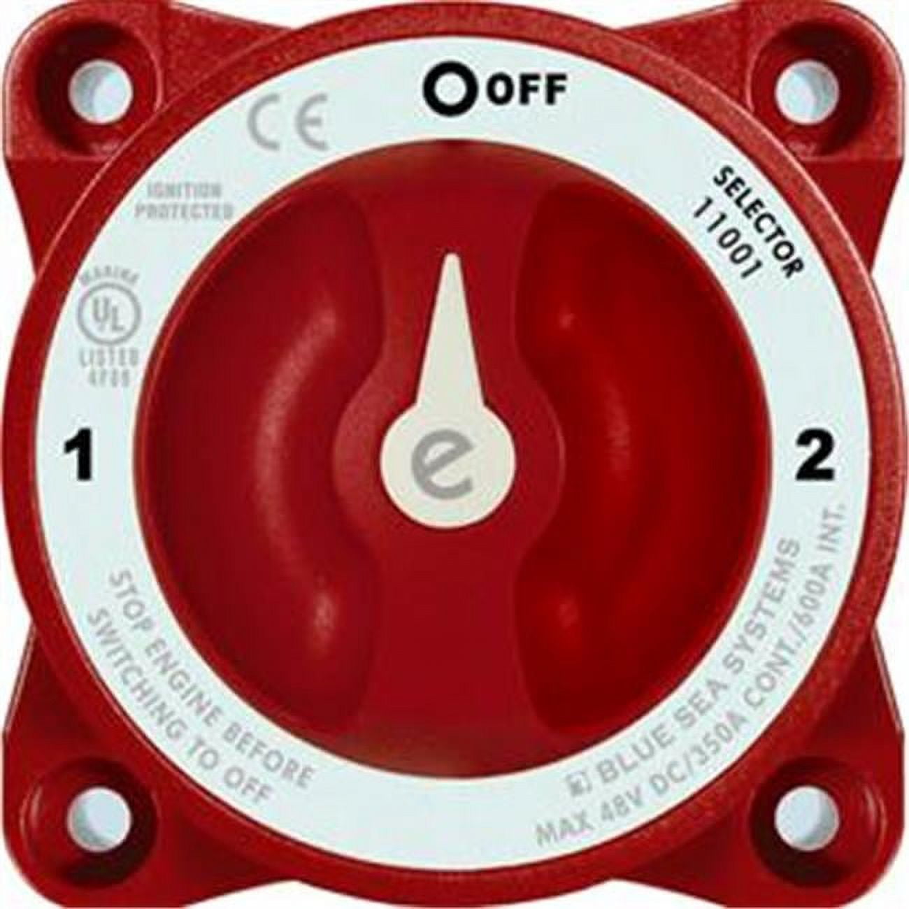 Blue Sea e - Series Battery Switch with Alternator Field Disconnect - 3 ...