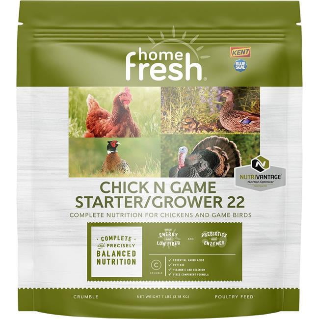 Blue Seal 3679-8149 Home Fresh Multi Flock Starter Crumbles - 7 lbs ...