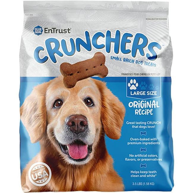 Blue Seal 8072 Entrust Crunchers Small Batch Dog Treats - Original ...