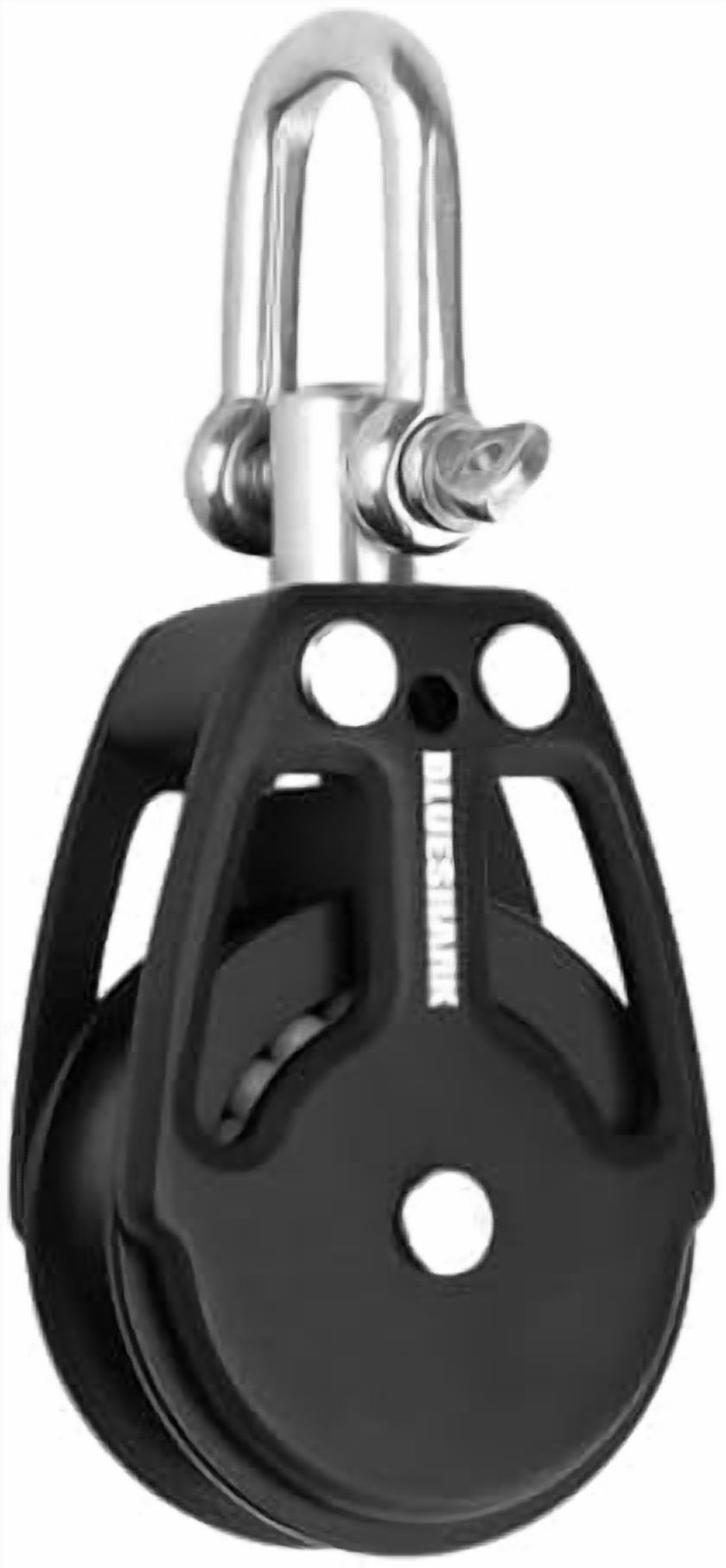 Blue Shark 2250-38mm Single Swivel Block - Max Line: 3/8” (10 mm), Safe ...