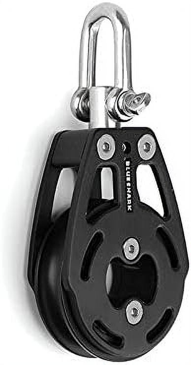 Blue Shark 2310-57 mm Single Swivel Aluminum Sailing Block - Max Line ...