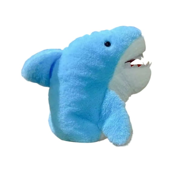 Blue Shark Stuffed Animal Plush Toy - Soft Fluffy Huggable Design With ...