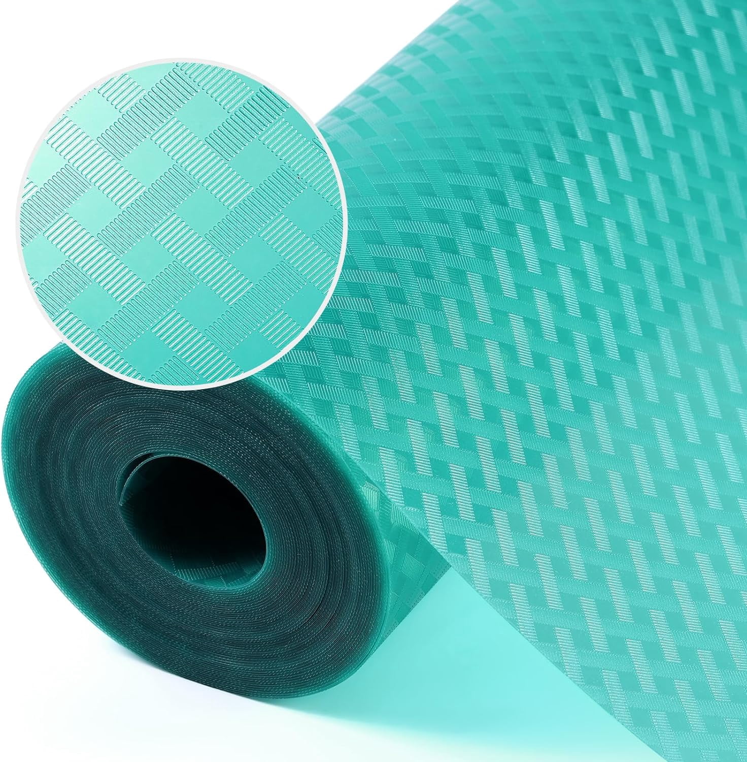 Blue Shelf Liners for Kitchen Cabinets Refrigerator Liners Waterproof ...
