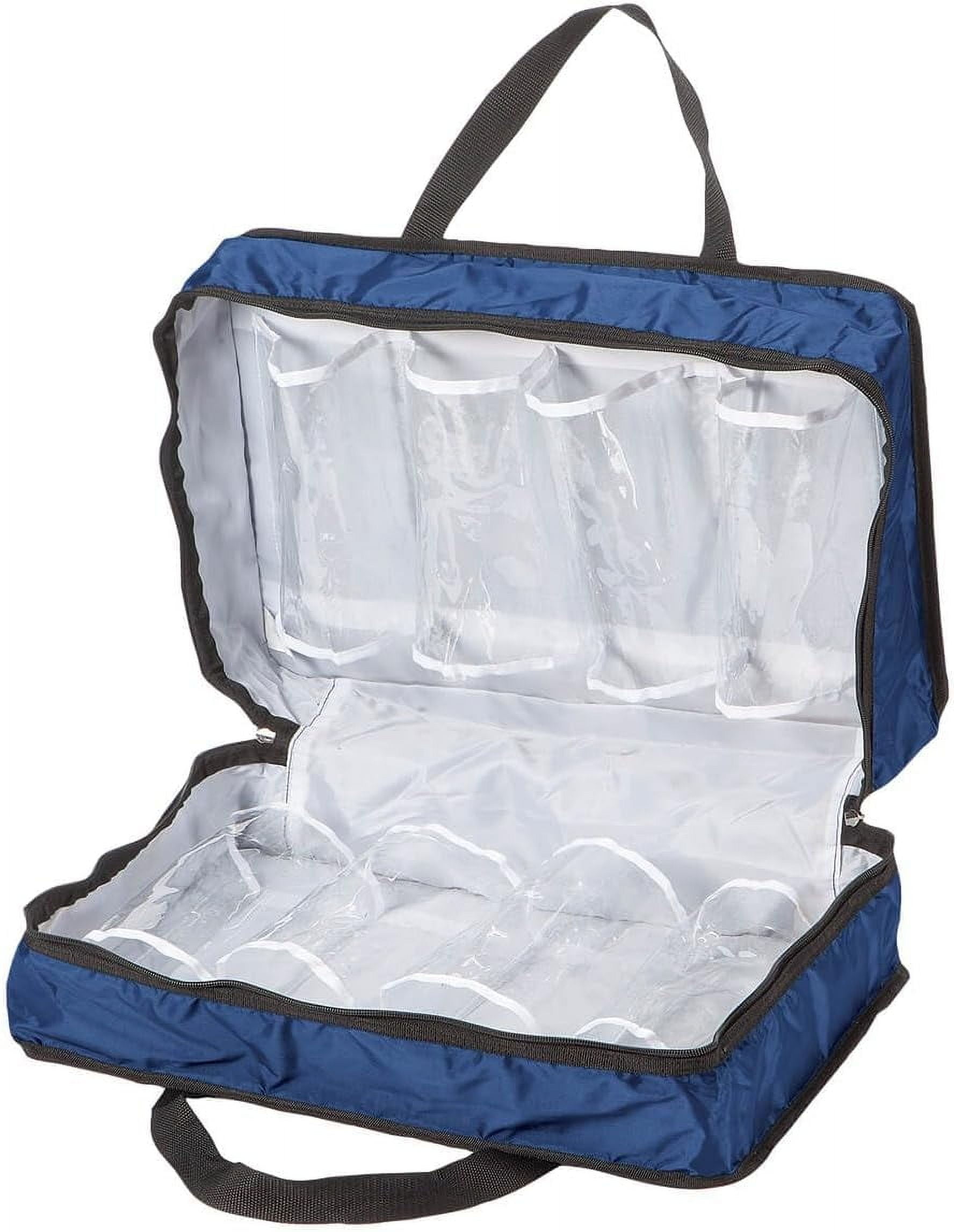 Blue Shoe Storage Travel Bag,19.5” x 13.25” x 5.5” - Walmart.com