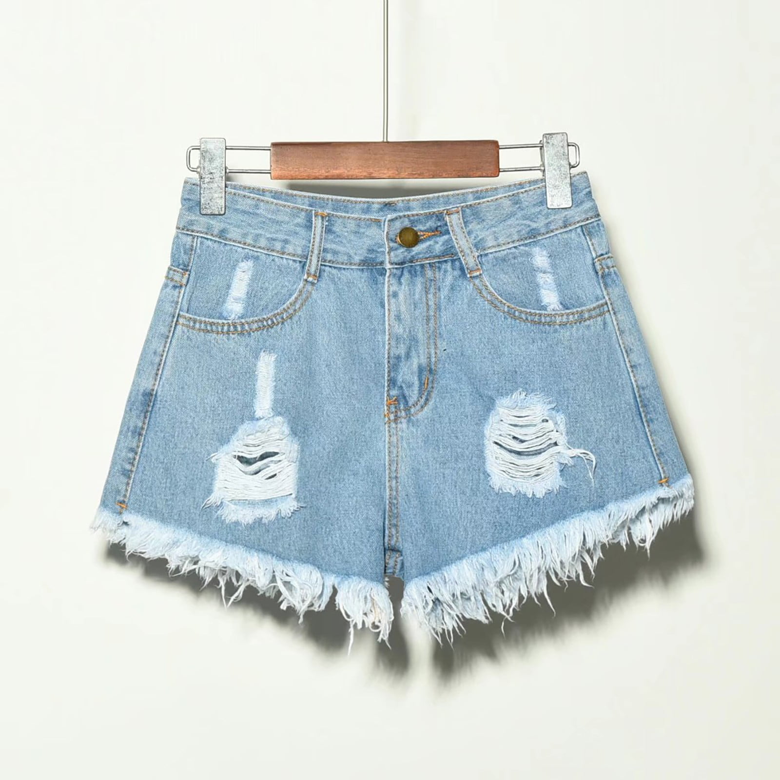 Blue Shorts for Women Summer Jeans Shorts for Women Teen Girls Preppy ...