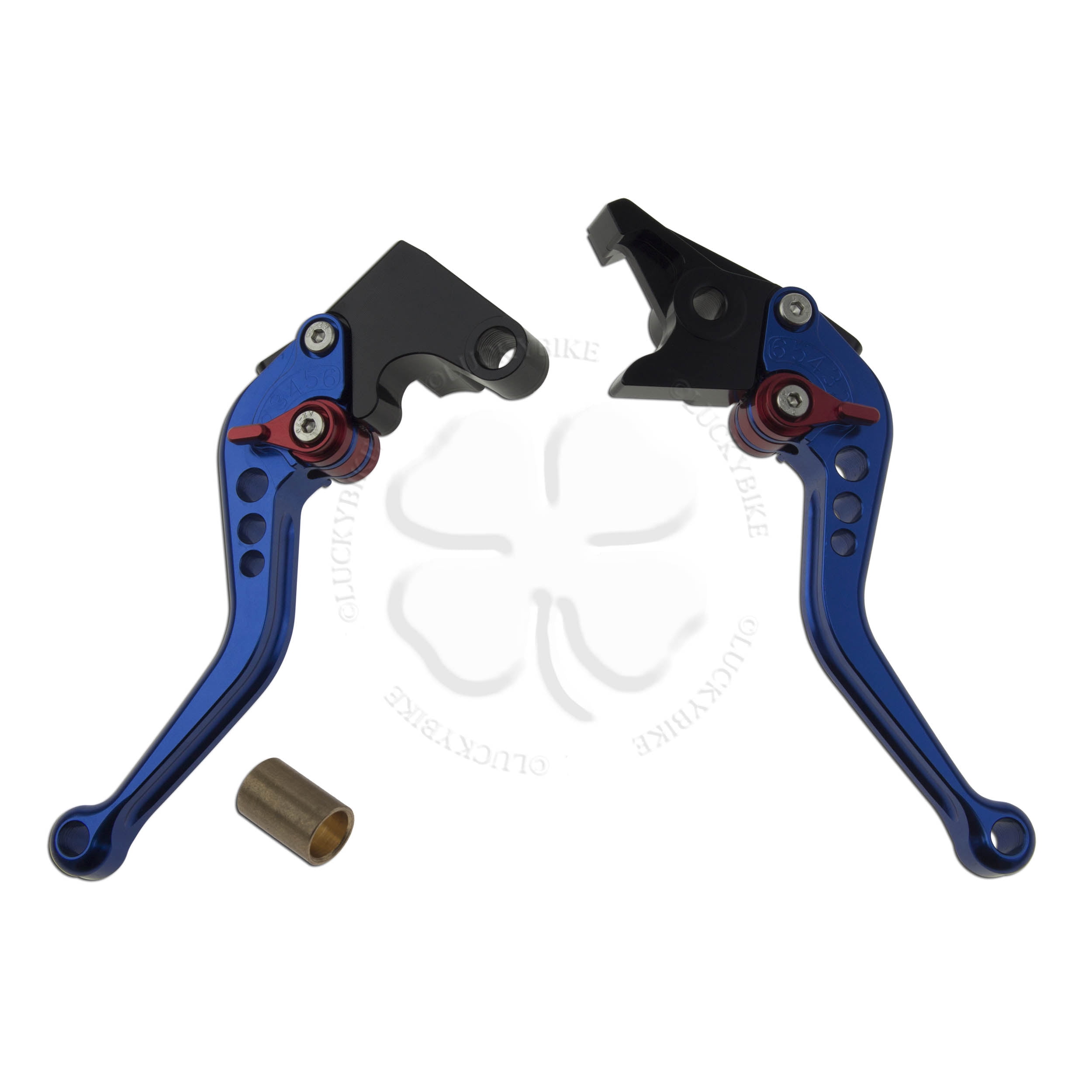 Blue Shorty Brake Clutch Levers Yamaha YZF 99-04 R6 06-09 R6S 02-03 R1 ...