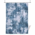 Blue Shower Curtains for Bathroom, Modern Abstract Gradient Blue ...