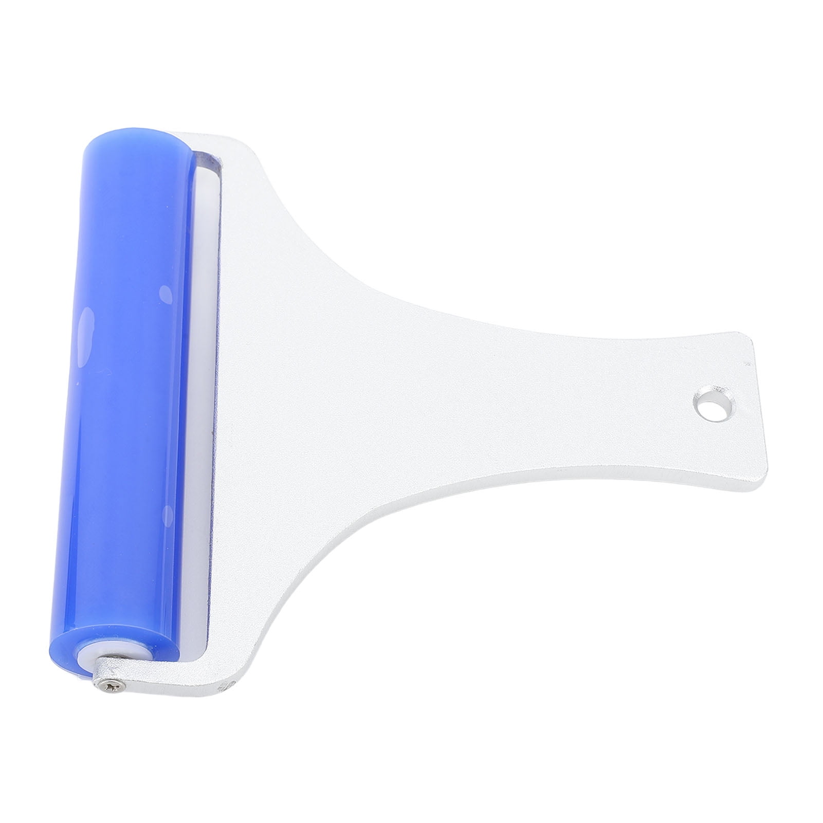 Blue Silicone Manual Dust Roller With Static Electric Function Aluminum ...