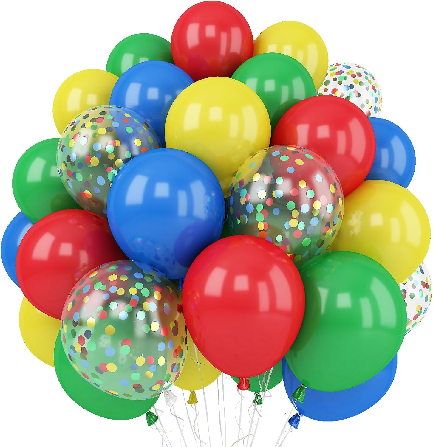 Blue Silver Balloons Set, 12 Inch Blue and Silver Balloons Dark Navy ...