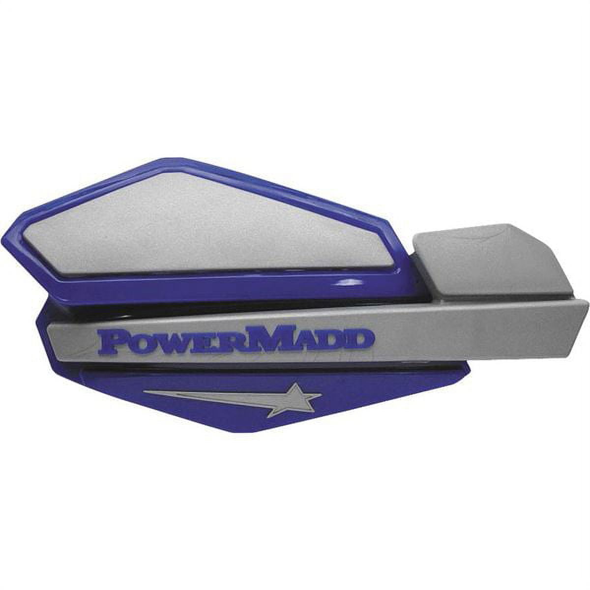 Blue/Silver PowerMadd Star Series Handguards - Walmart.com