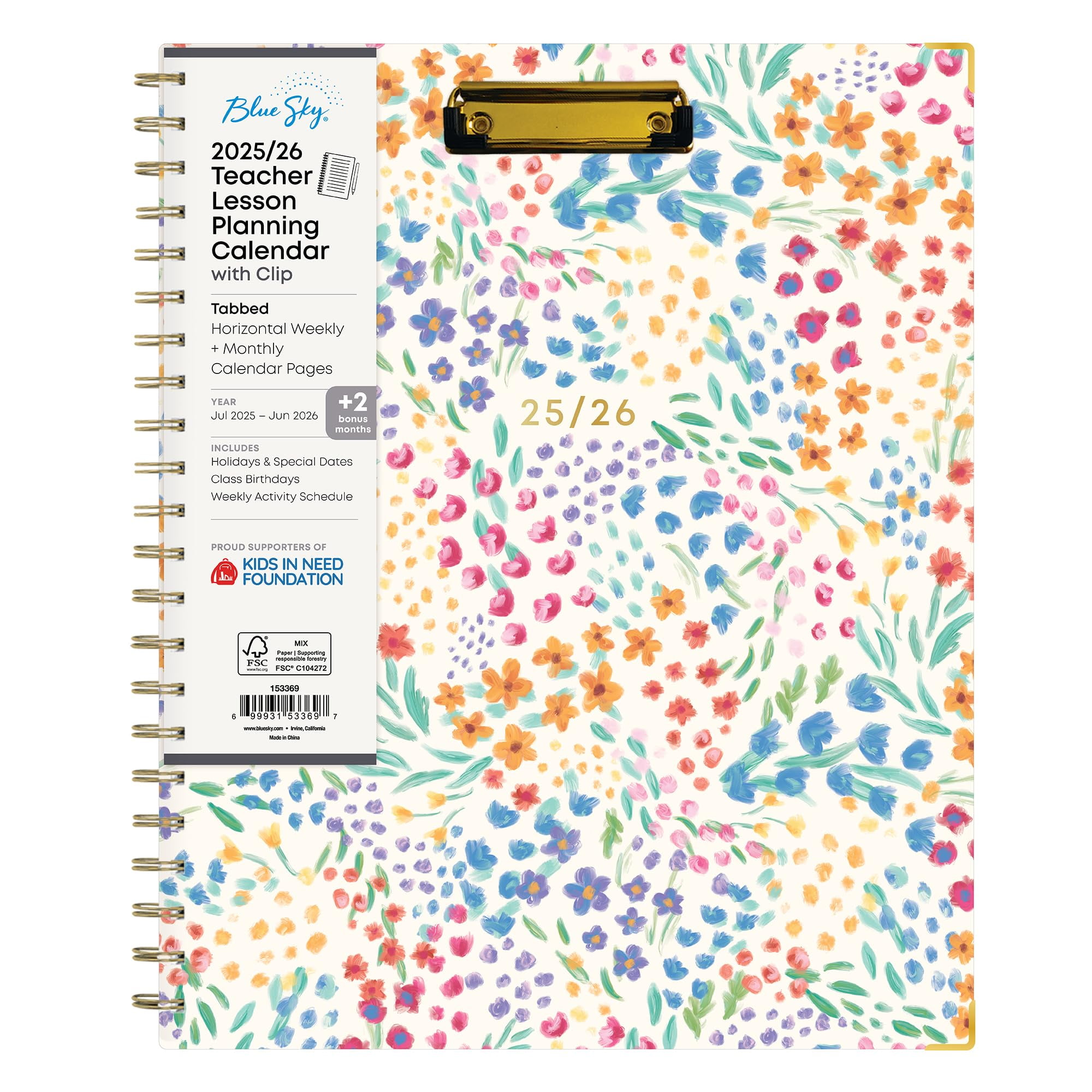 Blue Sky 2025-2026 Weekly and Monthly Academic Year Teacher Lesson ...