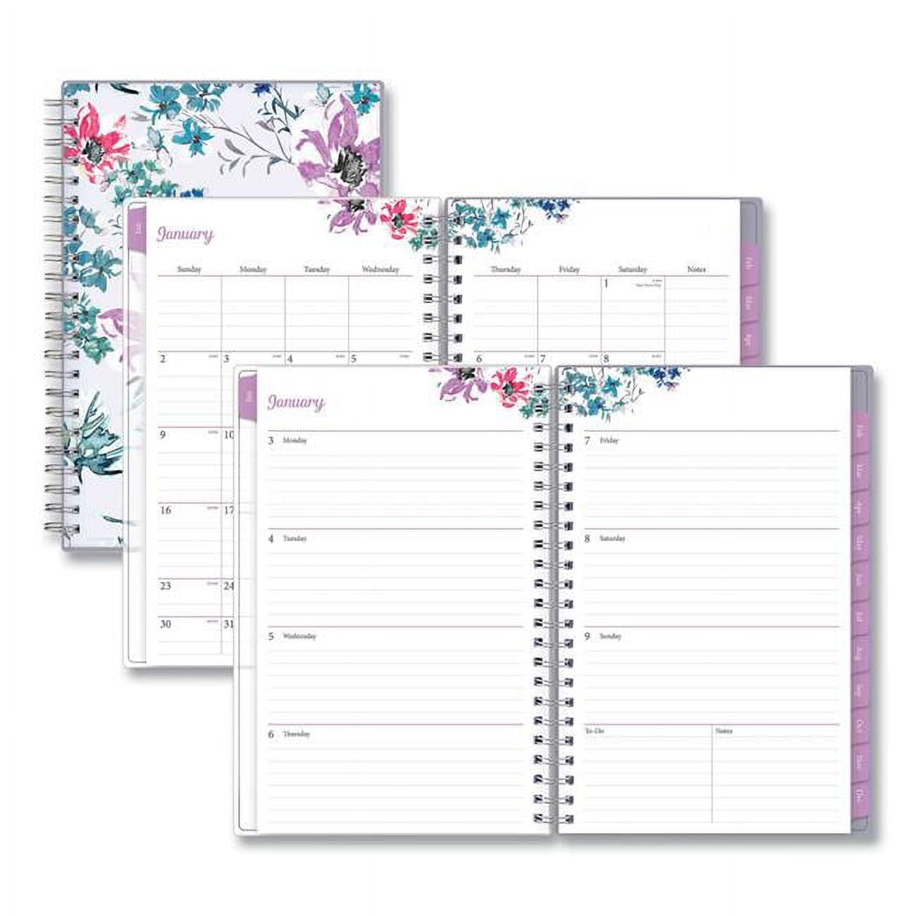 Blue Sky 8 x 5 in. Laila Create-Your-Own Cover Weekly & Monthly Planner ...