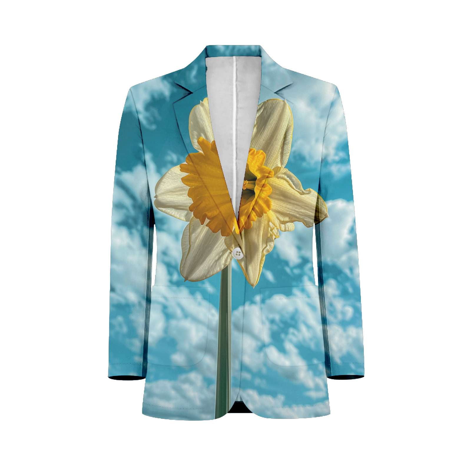 Blue Sky And Flora Mens Suits Shawl Collar Slim Fit Suit Mens Groom ...