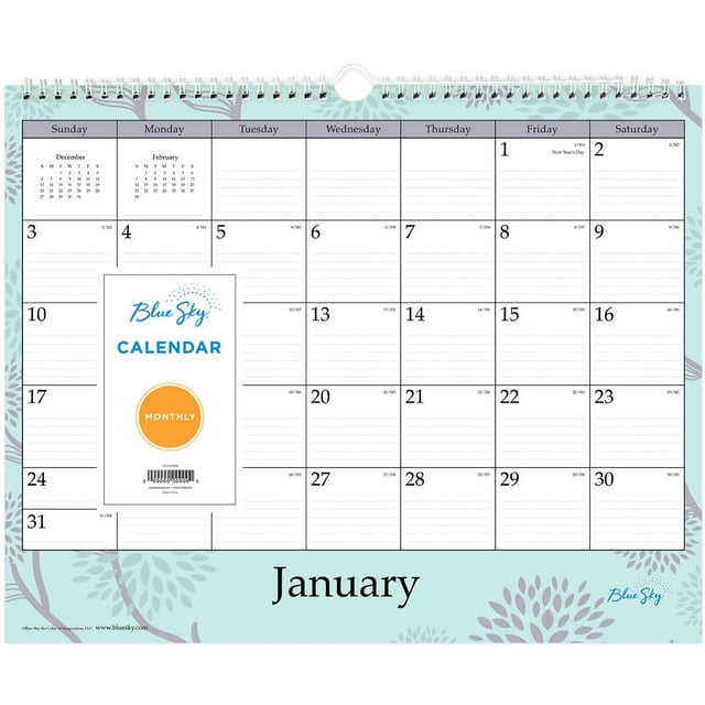 Blue Sky, BLS101611, Rue du Flore Wall Calendar, 1 Each, Multi ...