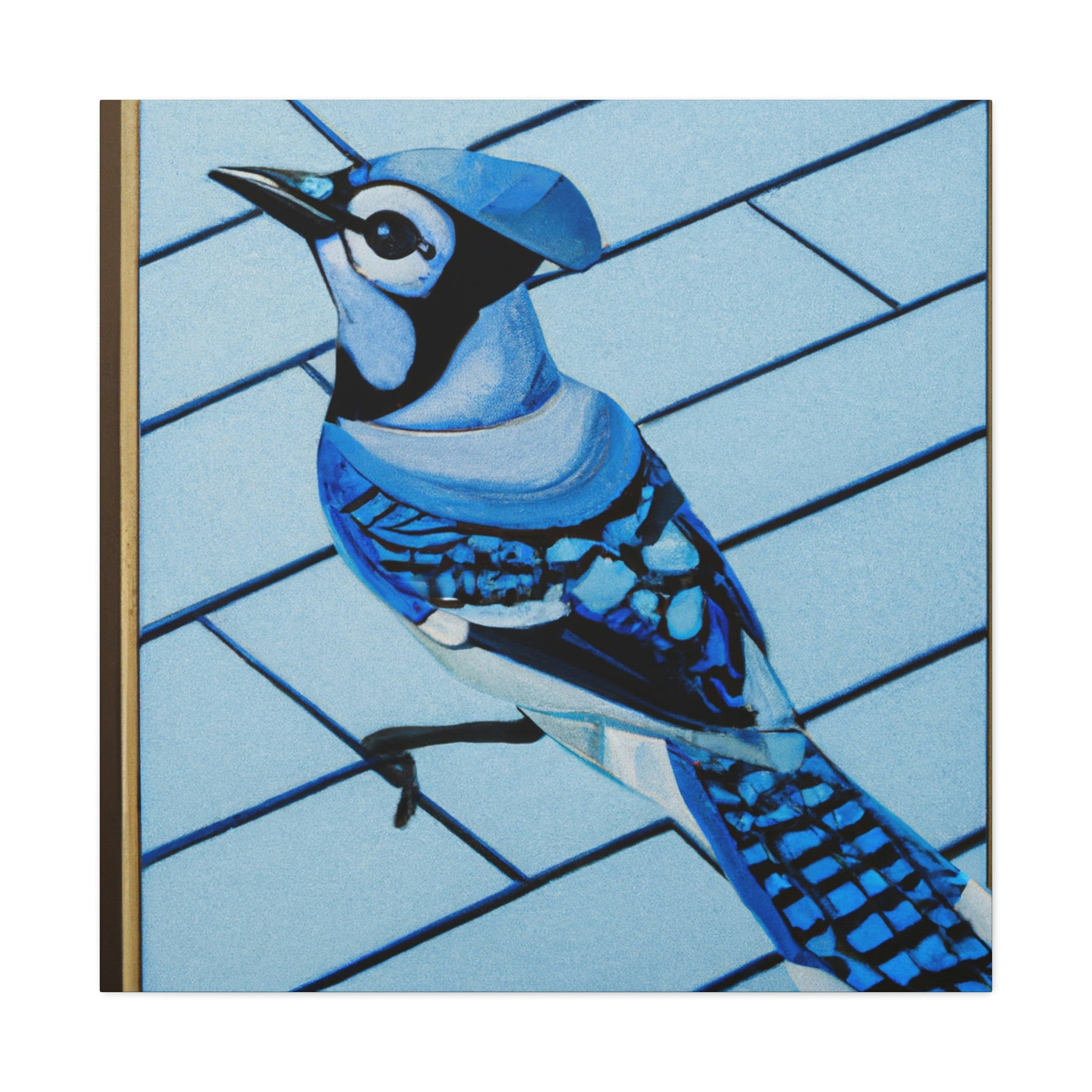 "Blue Sky Blue Jay" - Canvas - Walmart.com