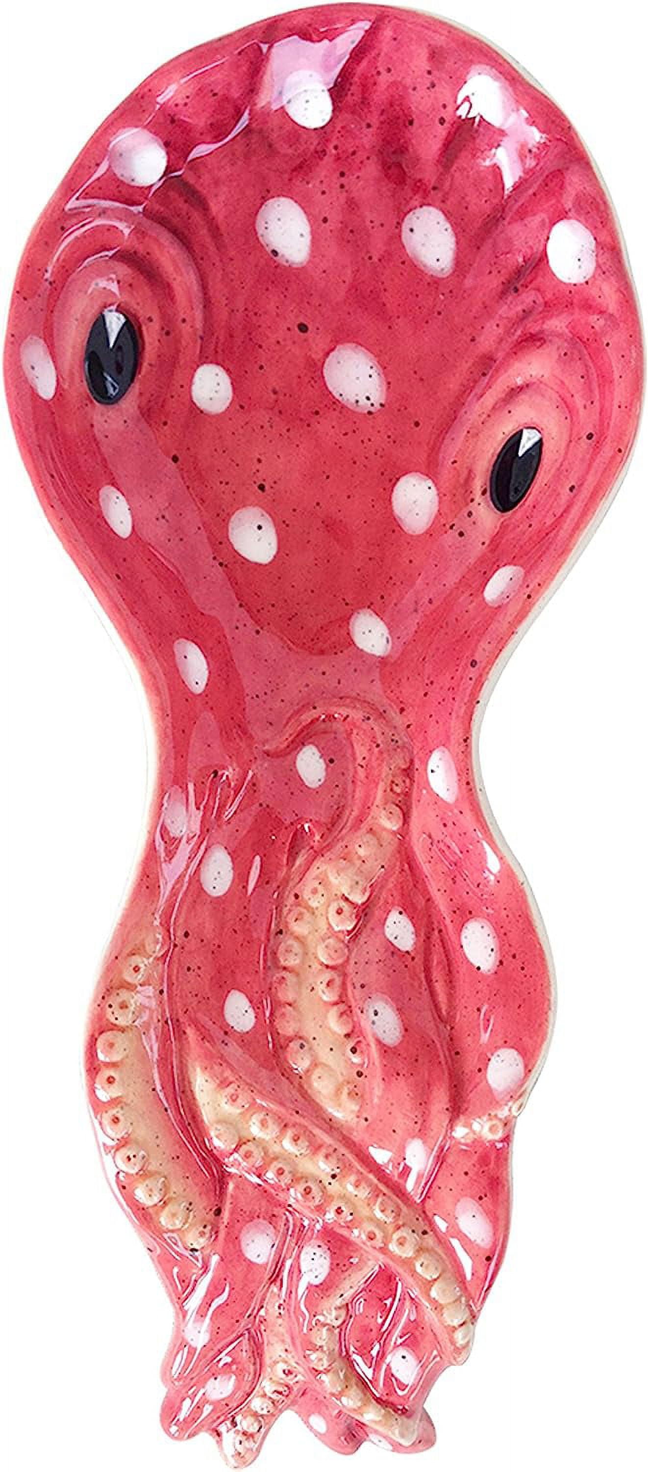 Blue Sky Ceramic Octopus Spoon Rest, Multicolor - Walmart.com