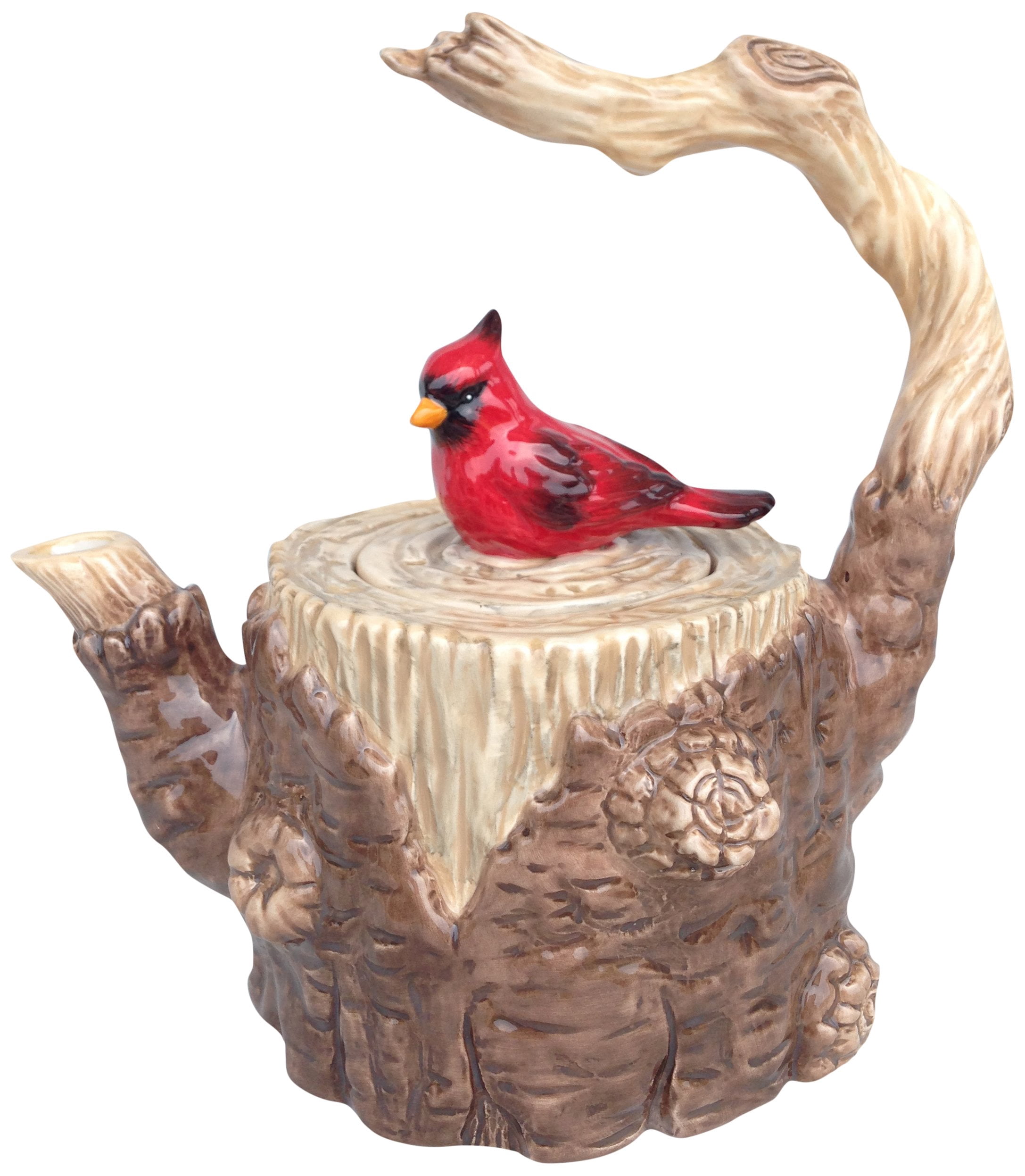 Blue Sky Ceramic Tree Stump Teapot, 9-inch Height C101 - Walmart.com
