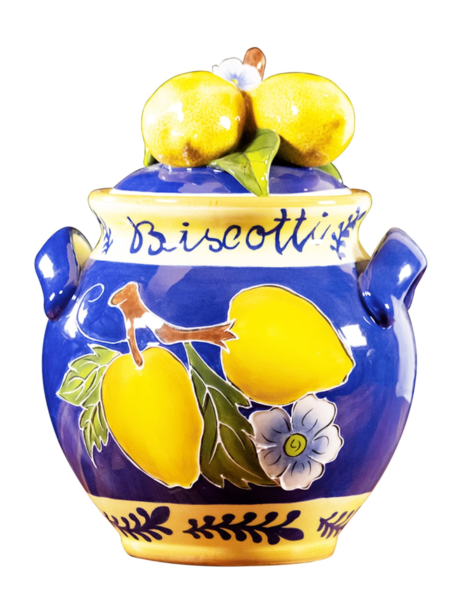 Blue Sky Clayworks 17495 Lemon Cookie Jar - Walmart.com