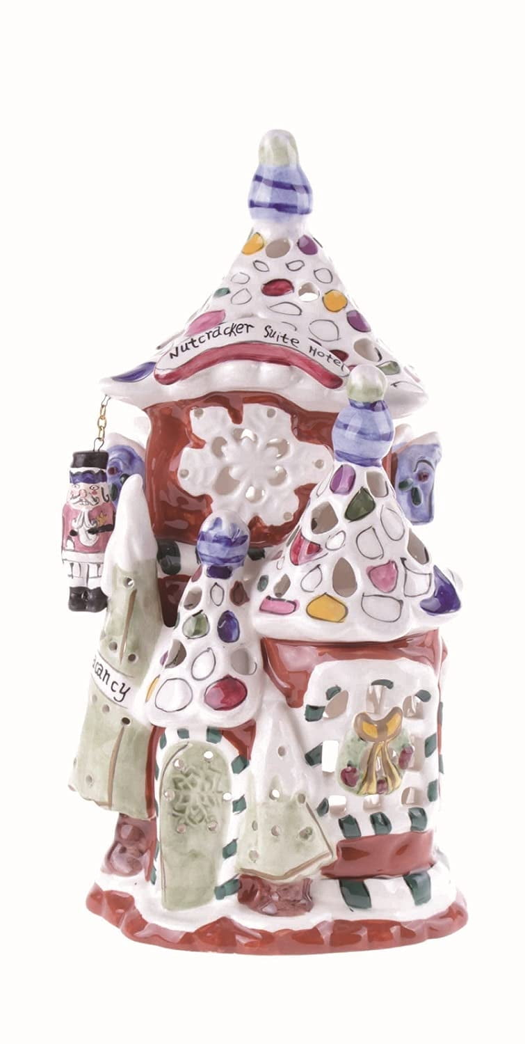 Blue Sky Clayworks 928127HG Christmas Nutcracker Suite Hotel, 11.5-inch ...