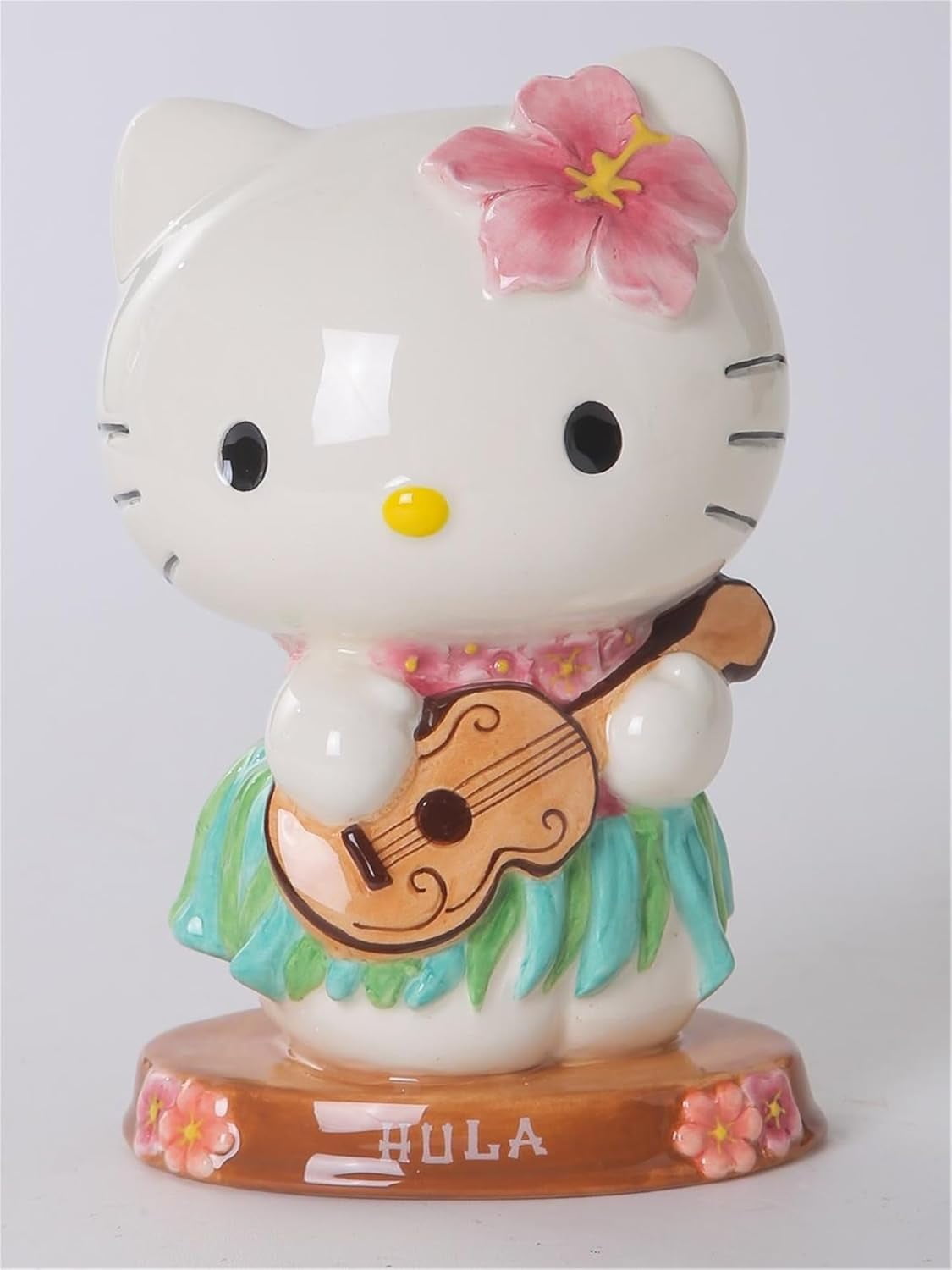 Blue Sky Clayworks Hello Kitty Pretty Hula Hula Figurine, Multicolor ...
