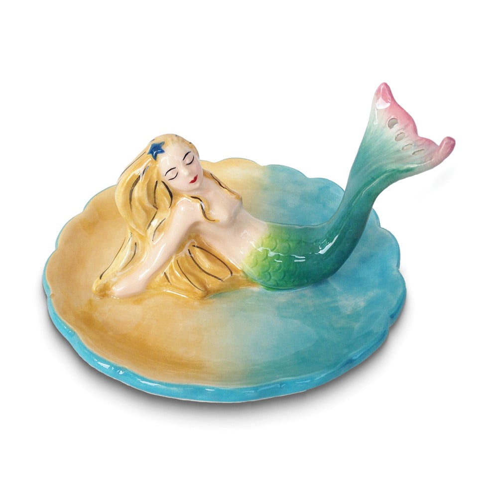 Blue Sky Clayworks Mermaid Ceramic Ring Holder - Walmart.com