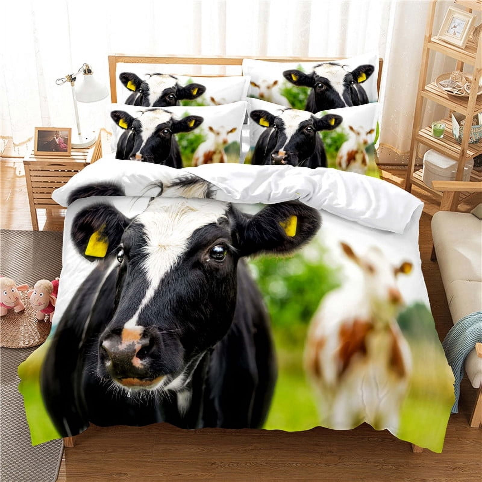 Blue Sky Cow Bedding Set Duvet Cover Set 3d Bedding Digital Printing ...