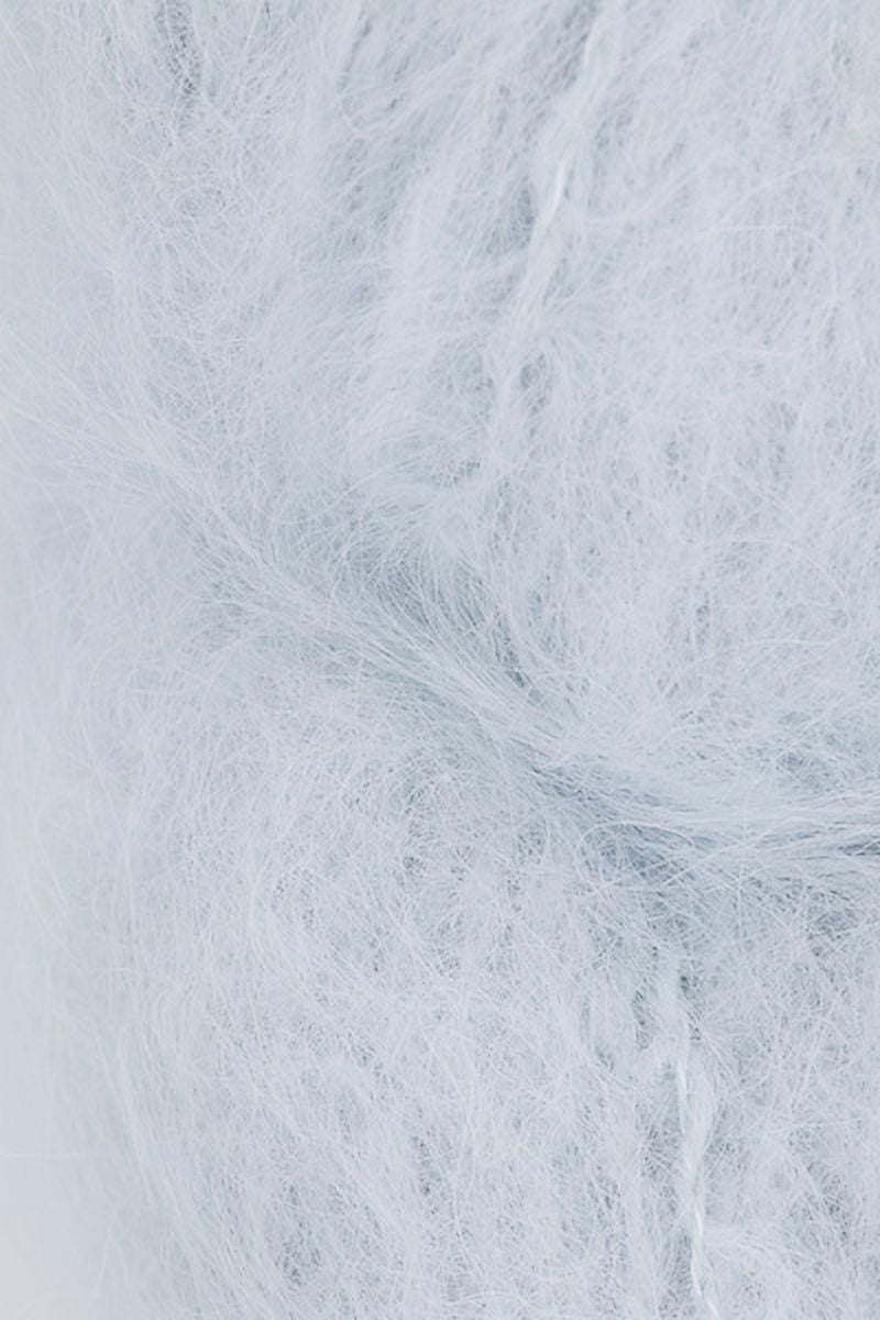 Blue Sky Fibers - Brushed Suri Knitting Yarn - Snow Cone (# 908 ...