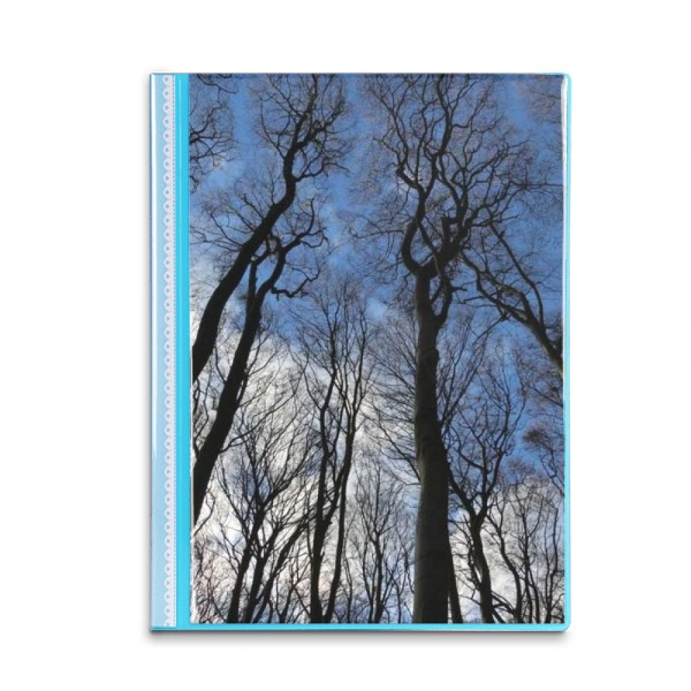 Blue Sky Green Forestry Science Nature Scenery Book Sheet Protectors ...