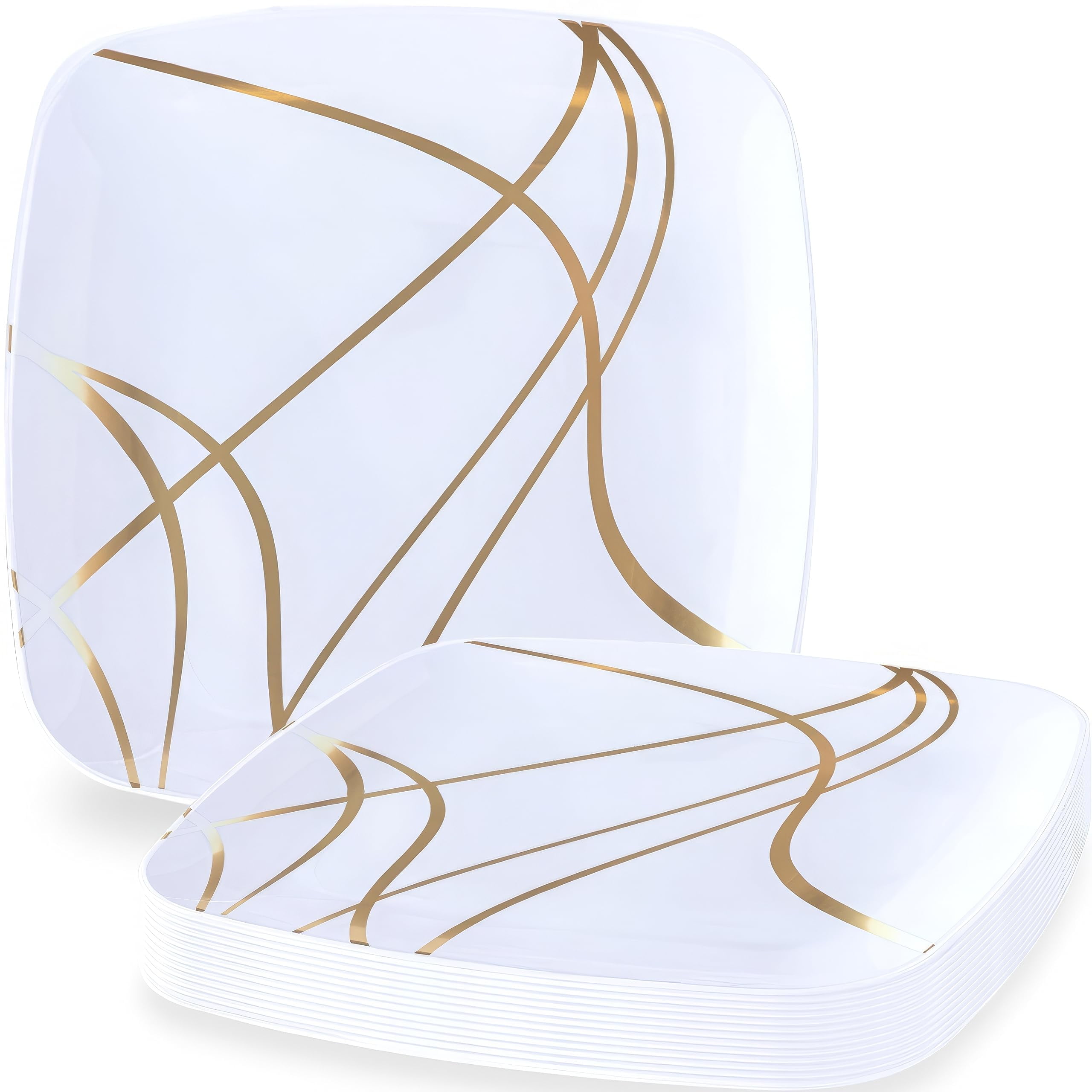 Blue Sky Impulse Square DHF10 Plates Combo (32 Count) - Disposable ...