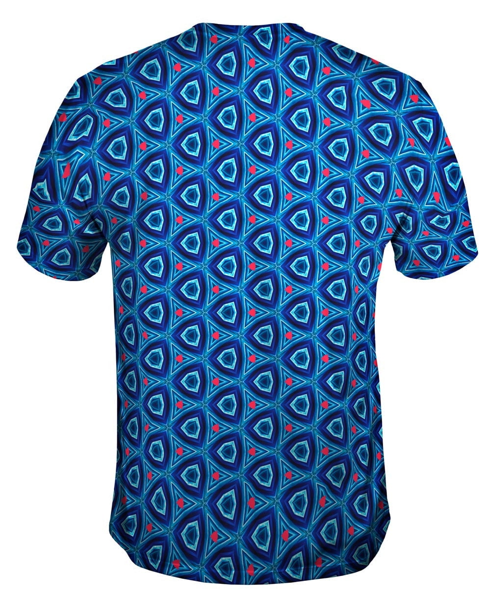 Blue Sky Murano Pattern Mens T-Shirt All Over Print - Walmart.com