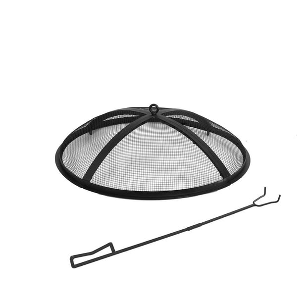 Round Domed Spark Screen and Screen Lift for the Mammoth Patio Fire Pit ...