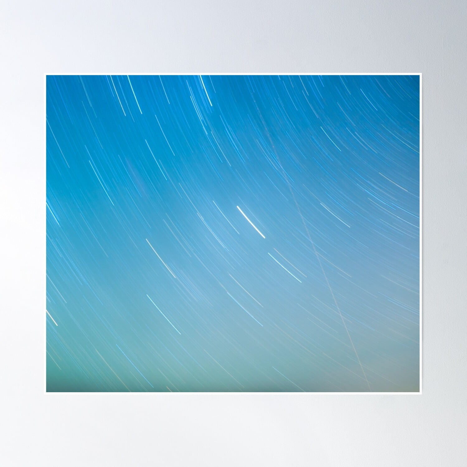 Blue Sky Poster Wall Art, Modern Wall Decor, 12x18 UNFRAMED - Walmart.com