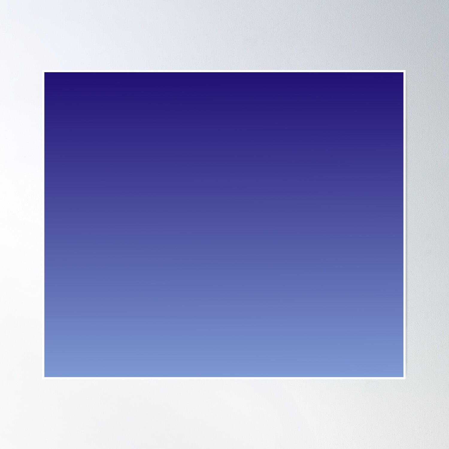 Blue Sky Poster Wall Art, Modern Wall Decor, 8x12 UNFRAMED - Walmart.com