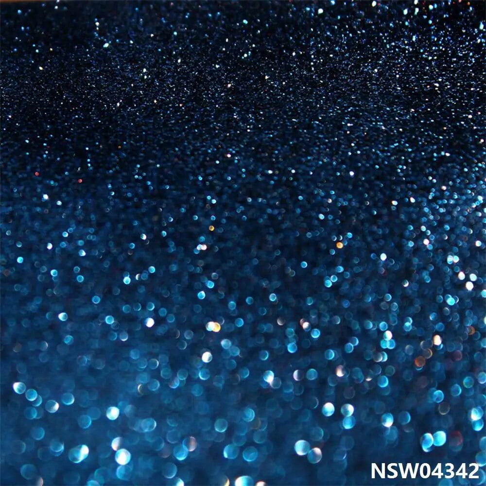 Blue Sky Shining Stars Light Bokeh Glitters Newborn Photo Backgrounds ...