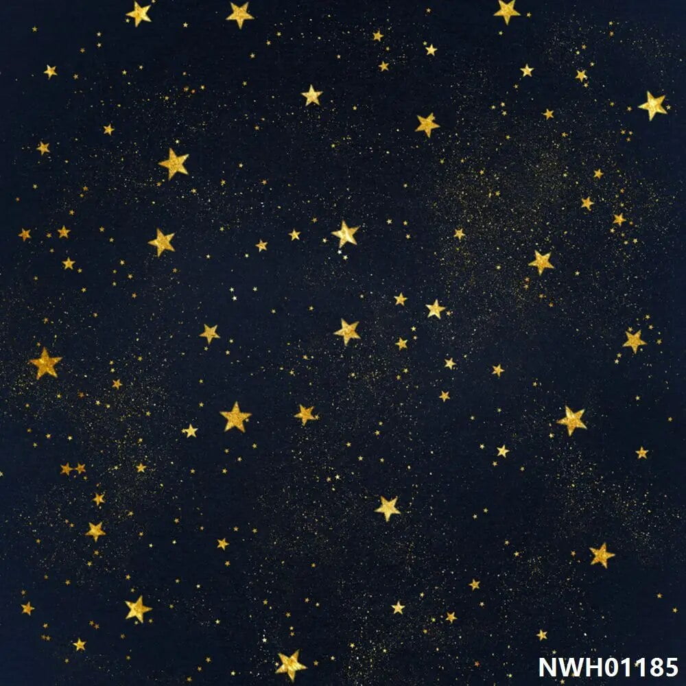 Blue Sky Shining Stars Light Bokeh Glitters Newborn Photo Backgrounds ...
