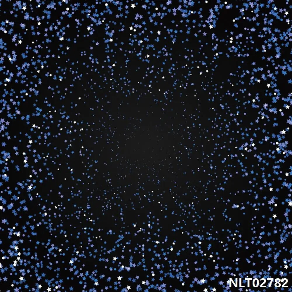 Blue Sky Shining Stars Light Bokeh Glitters Newborn Photo Backgrounds ...