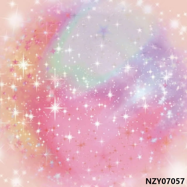 Blue Sky Shining Stars Light Bokeh Glitters Newborn Photo Backgrounds ...