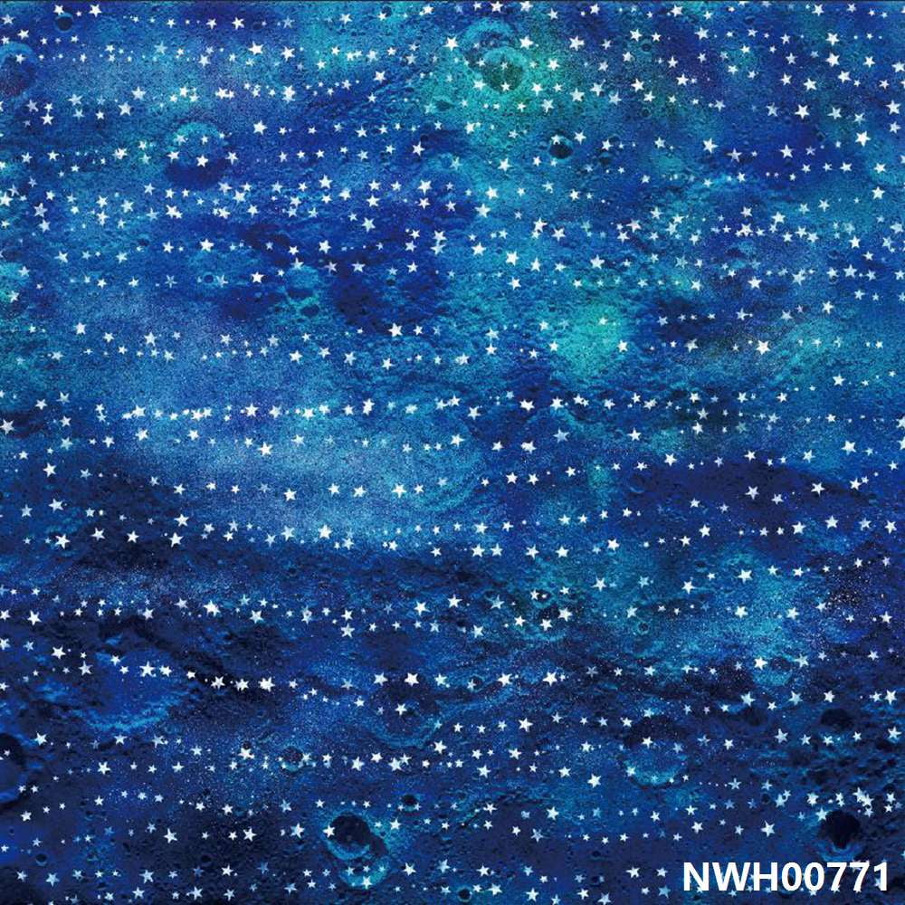 Blue Sky Shining Stars Light Bokeh Glitters Newborn Photo Backgrounds ...