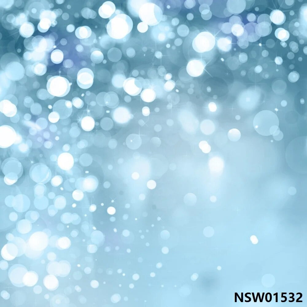 Blue Sky Shining Stars Light Bokeh Glitters Newborn Photo Backgrounds ...