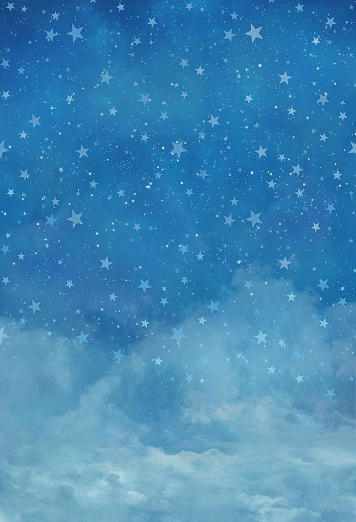 Blue Sky White Clouds Newborn Baby Shower Kids Children Portrait Party ...