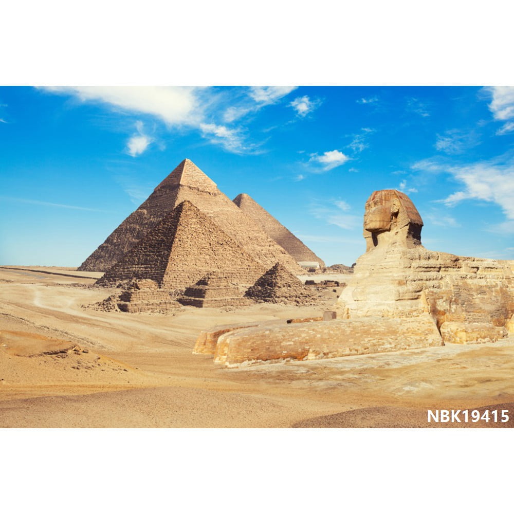 Blue Sky White Clouds Sands Desert Landscape Baby Portrait Photography ...