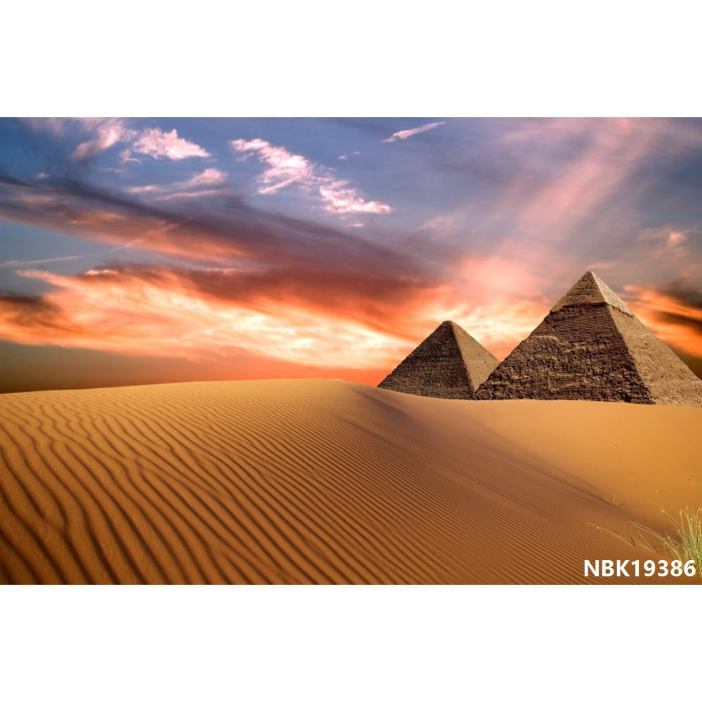 Blue Sky White Clouds Sands Desert Landscape Baby Portrait Photography ...