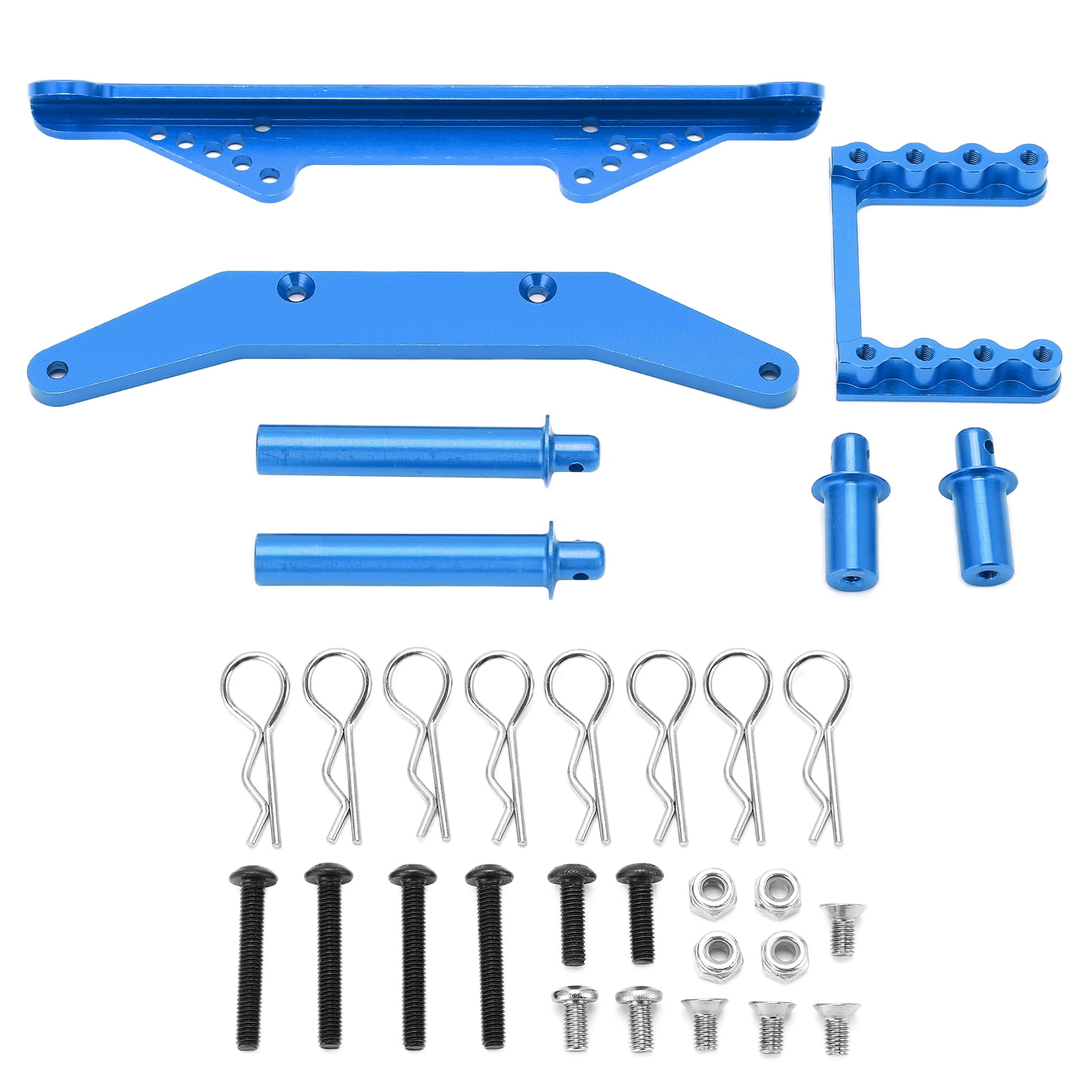 Blue Slash 2WD 1/10 Body Mount for Easy Install Lightweight Durable RC ...