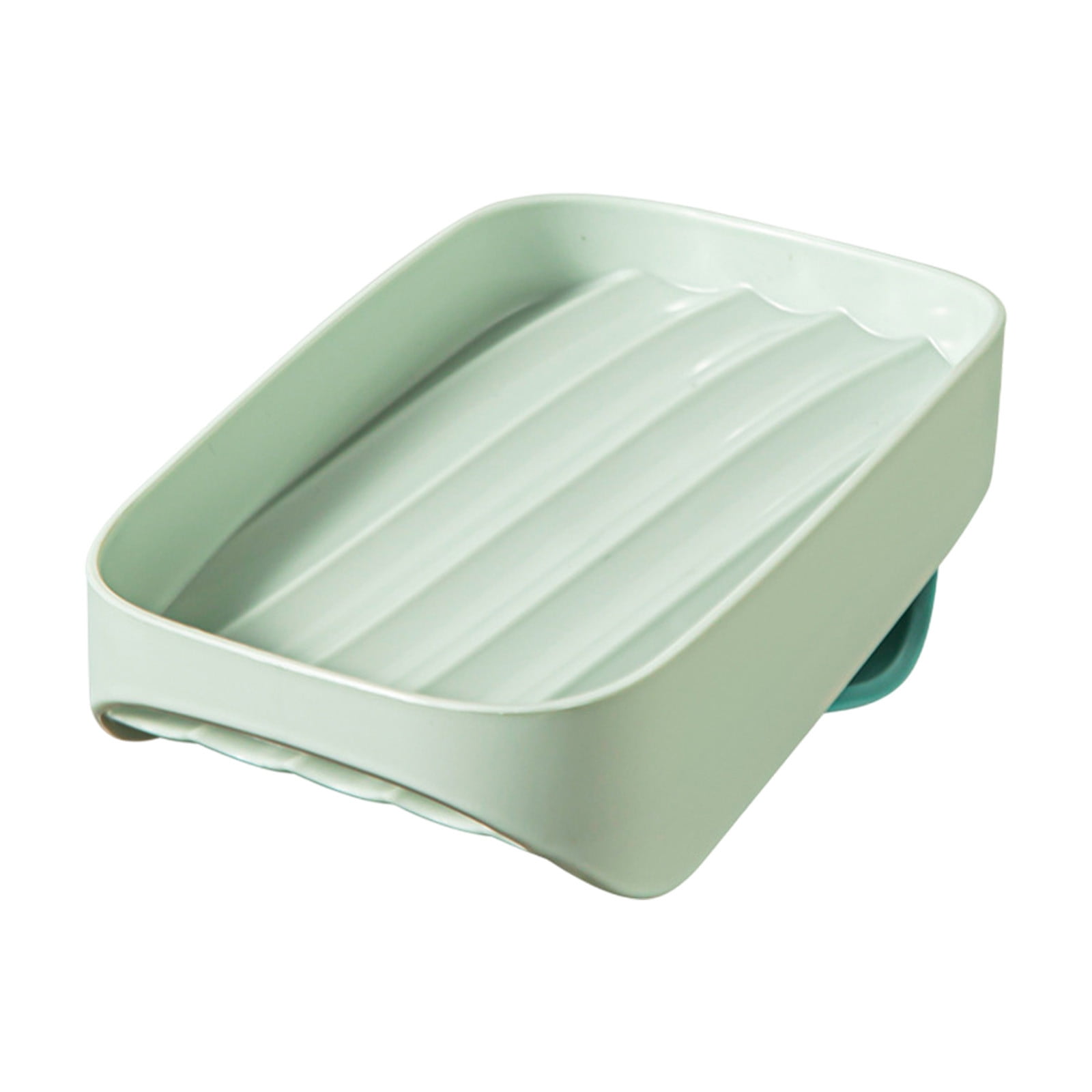 Blue Sloped Shower Soap Tray Drainage System Bathroom Wall Mount ...