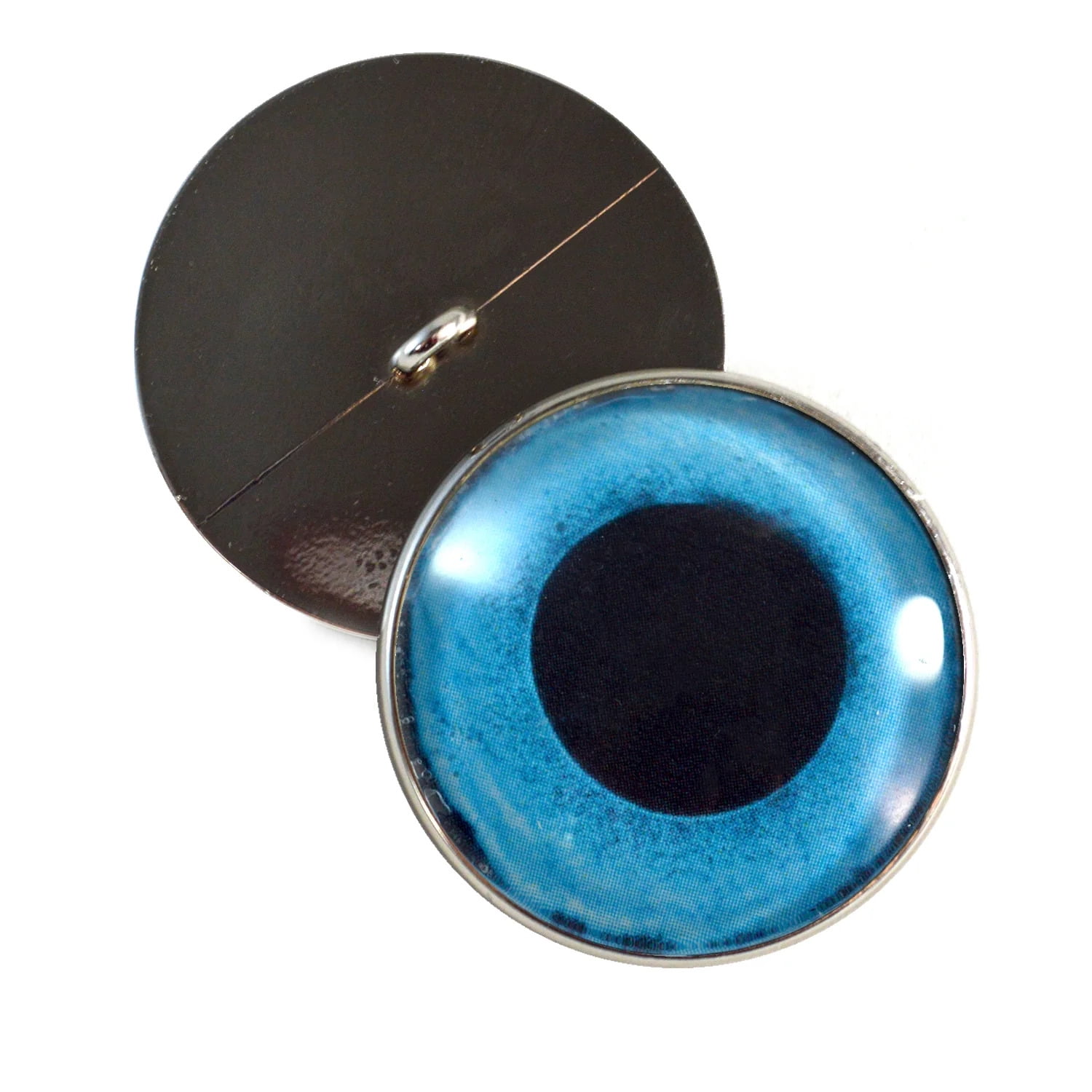 Blue Snow Owl Sew-On Button Glass Eyes - Walmart.com