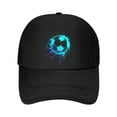 Blue Soccer Ball Soccer Player Mens Soccer Boys Soccer Funny MEN WOMEN ...