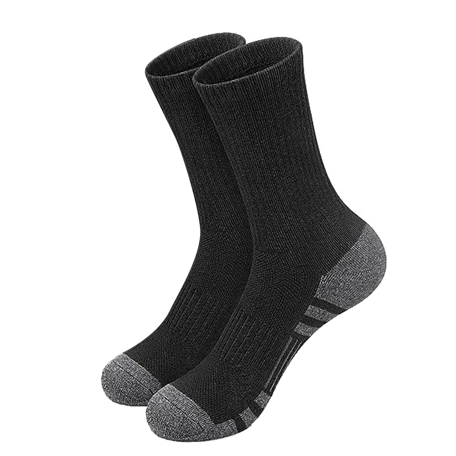 Blue Socks Men's Medium Tube Socks Solid Color Socks Basketball Sport ...