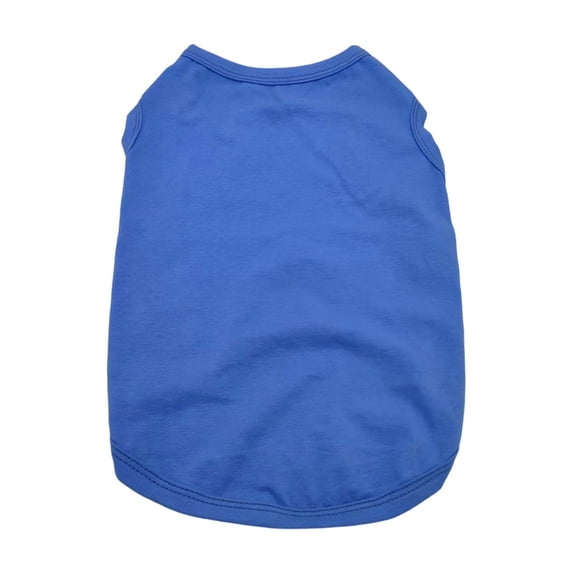 Blue Soft Cotton Pet Dog Cat Apparel S Stylish Cozy Breathable Everyday ...